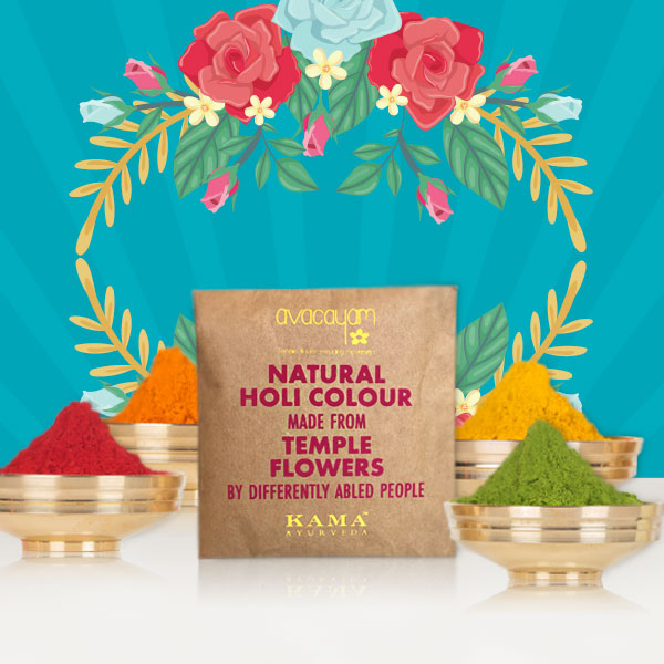 Natural Holi Colours, With Love From Avacayam - Kama Ayurveda
